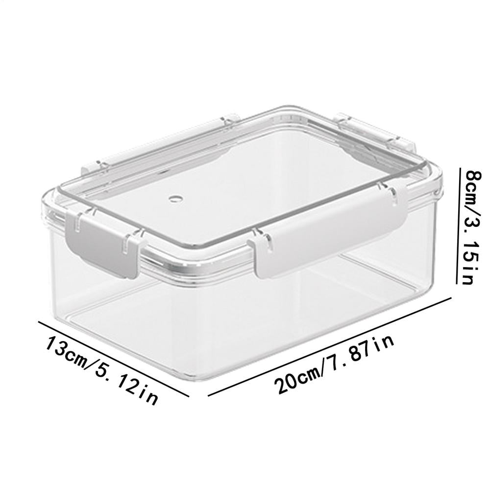 Clear Fruit Vegetable Organizer for Refrigerator Multi-functional Meal ...