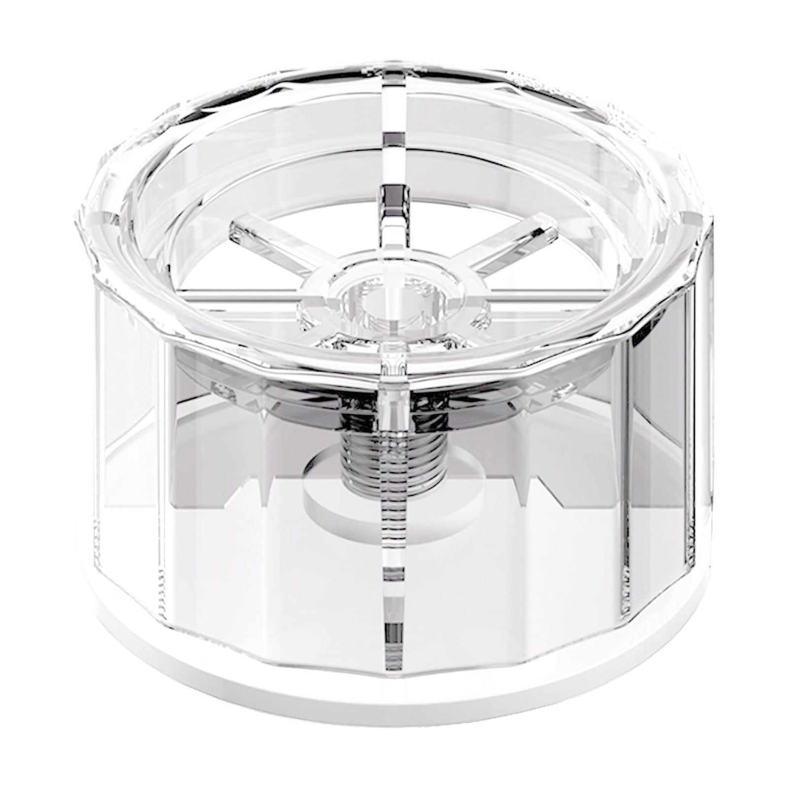 Clear Furniture Risers Round Bed Risers Heavy Duty 4 Inch Adjustable ...