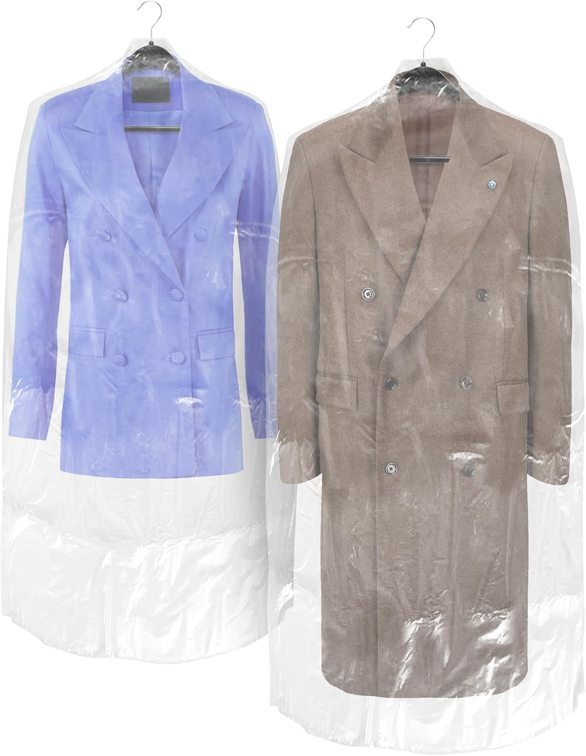 Clear Garment for Storage. Roll of 350 Clear Plastic Garment for ...