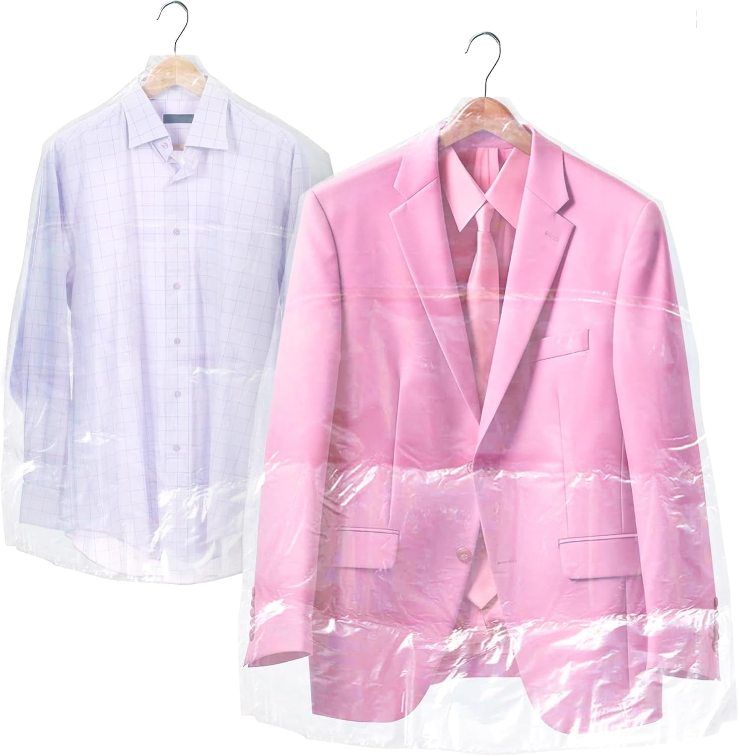 Clear Garment for Storage. Roll of 650 Clear Plastic Garment for ...