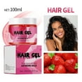 Clear Gel Hair Gel 100ml Styling Curly Hair Moisturizing Bubble Elastic Hair Gel