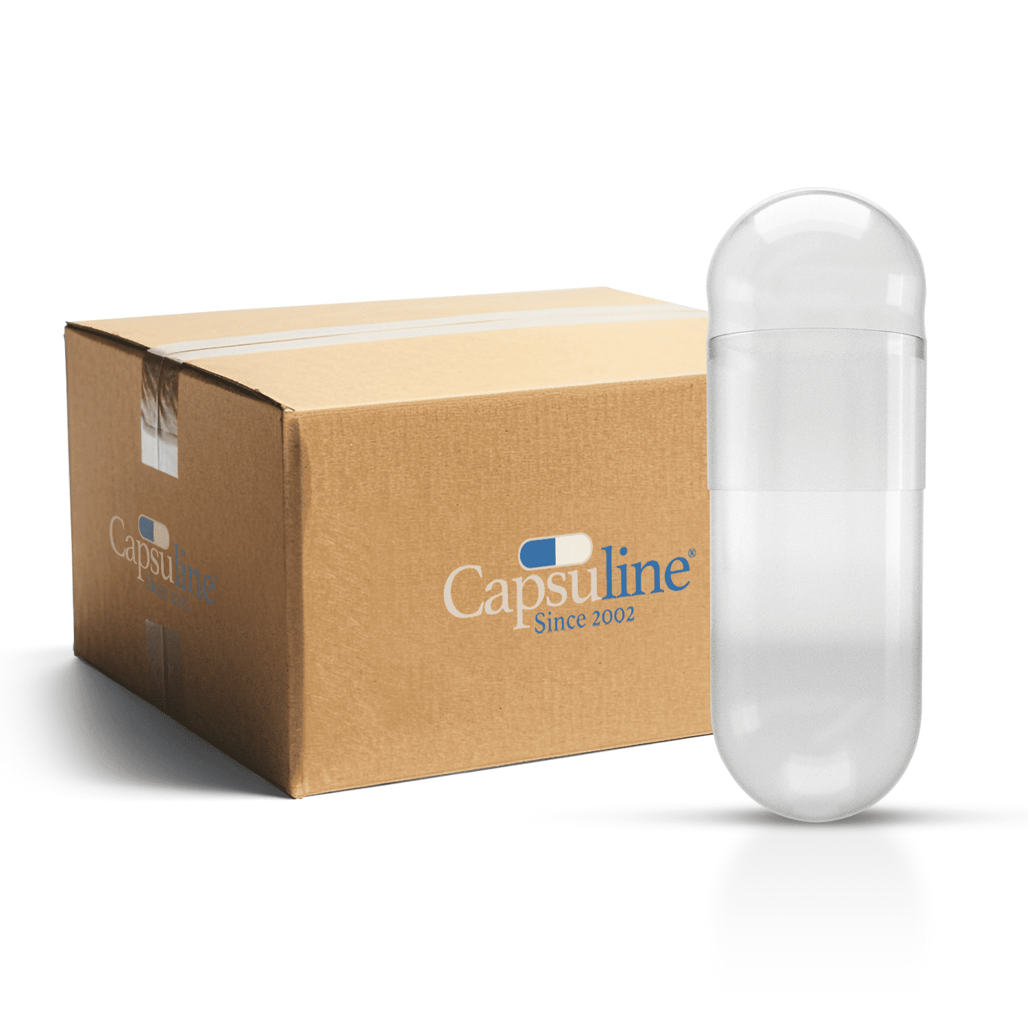 Clear Gelatin Capsules Size 2 (Box of 175,000) - Walmart.com