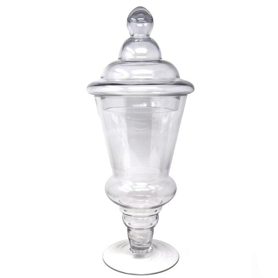 Clear Glass Apothecary Candy Jar, 21-Inch, Lolly - Walmart.com