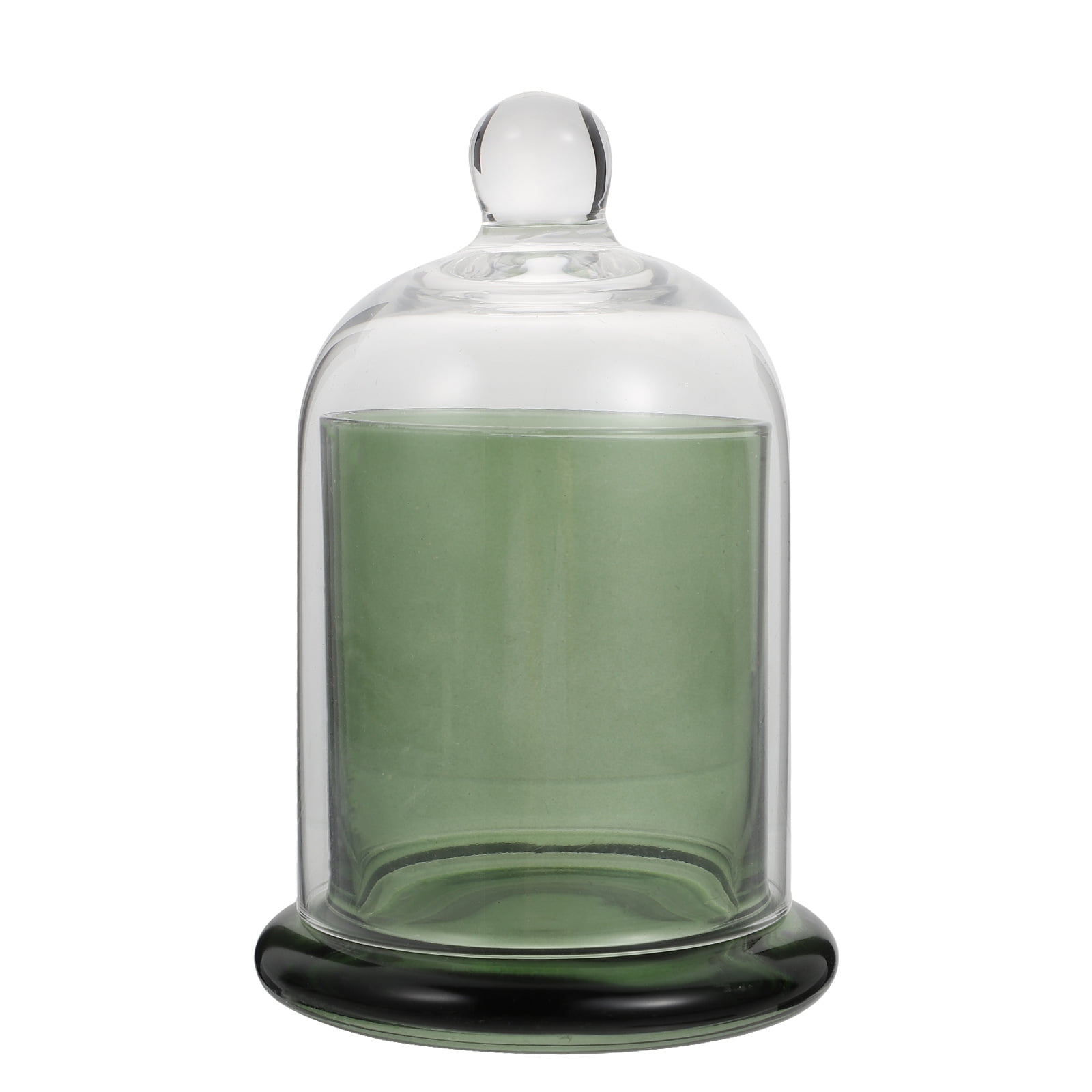 Clear Glass Cake Display Stand with Dome and Candle Holders - Walmart.com