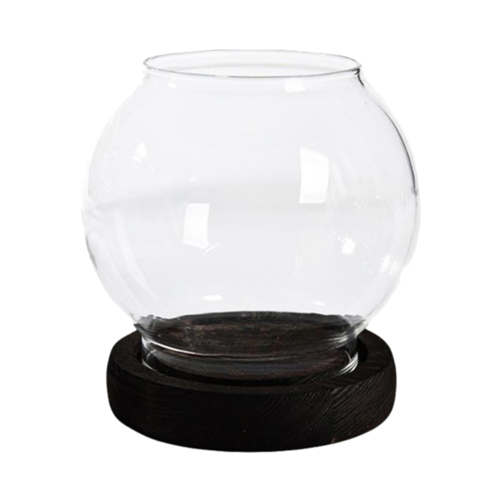 Clear Glass Candle Holders Windproof Nordic Style Creative Candle Cup ...