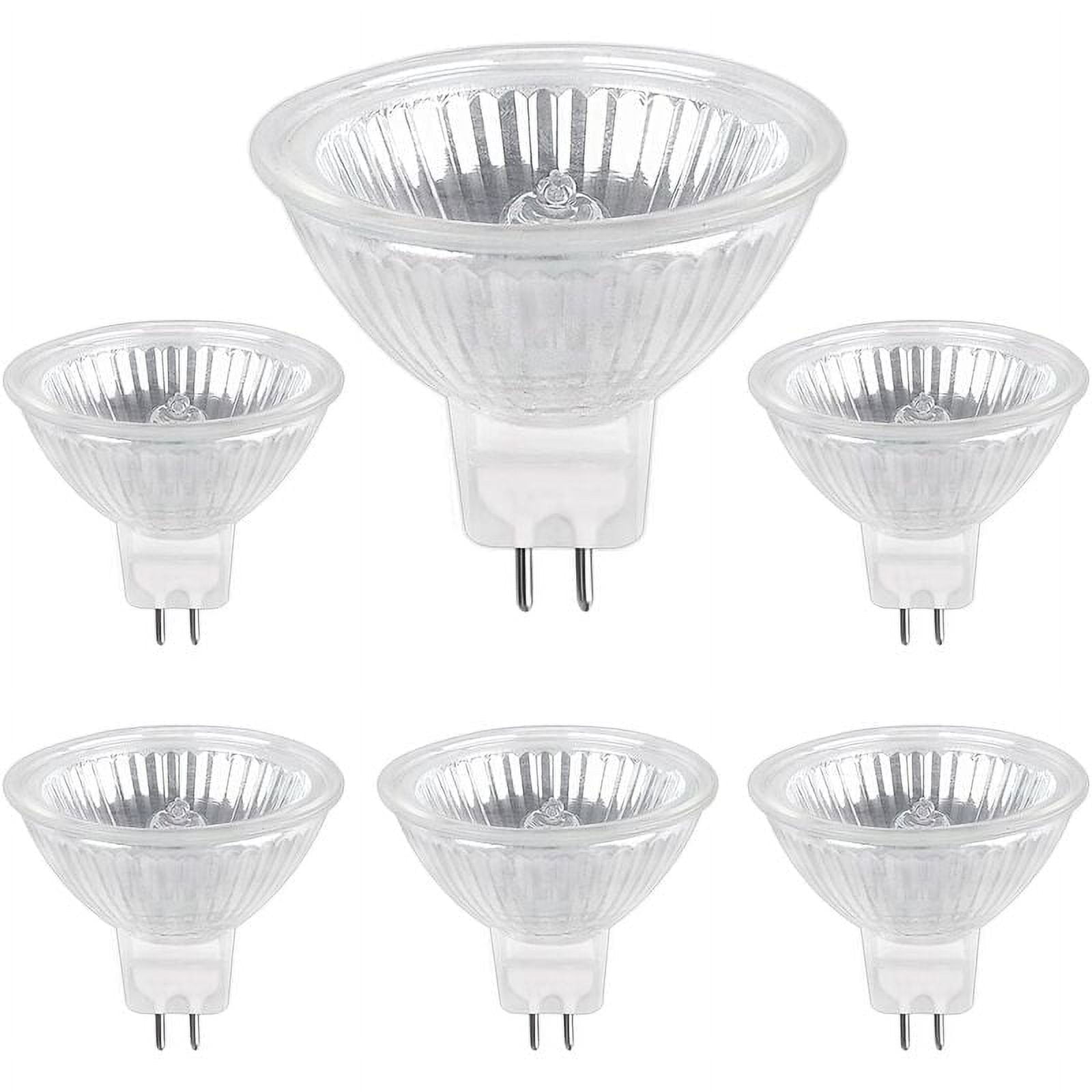 Clear Glass Cover Halogen Bulb for Indoor & Outdoor Use, Dimmable 12V ...
