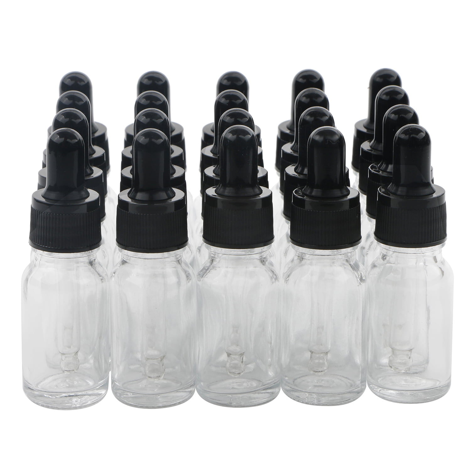 Clear Glass Dropper Bottles 20pcs 10ml Sample Dropper Bottle DIY ...