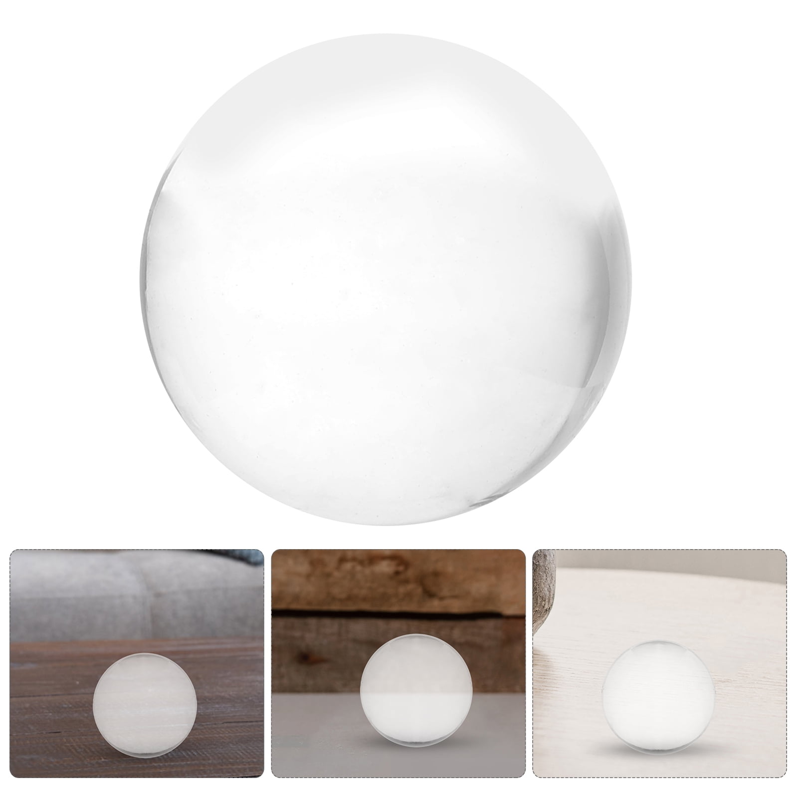 Clear Glass, Glass Sphere Photography Props Decor, Glass Transparent ...