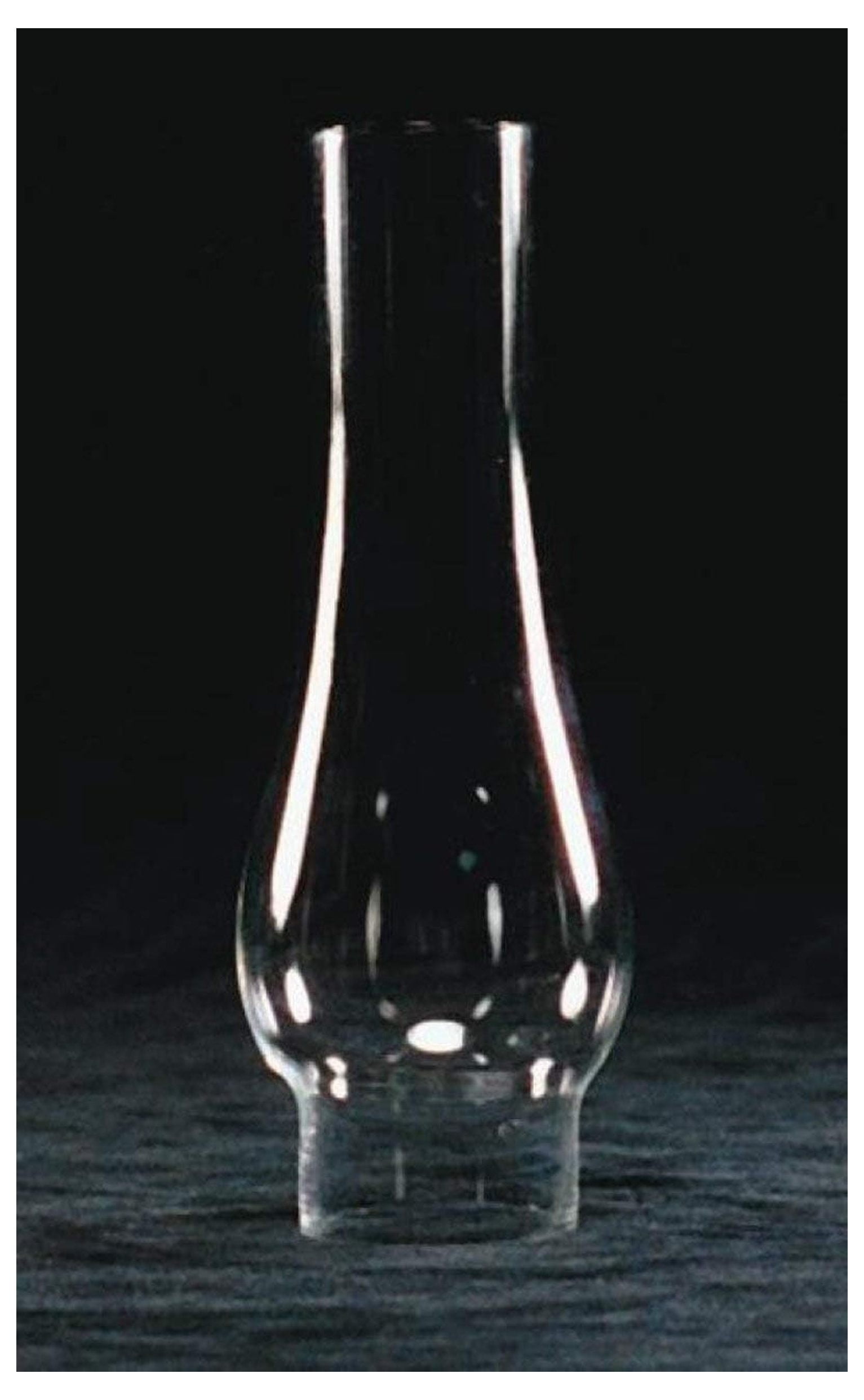 Clear Glass Lamp Chimney, Replacement Globe Measures 1 1/2 Inch ...