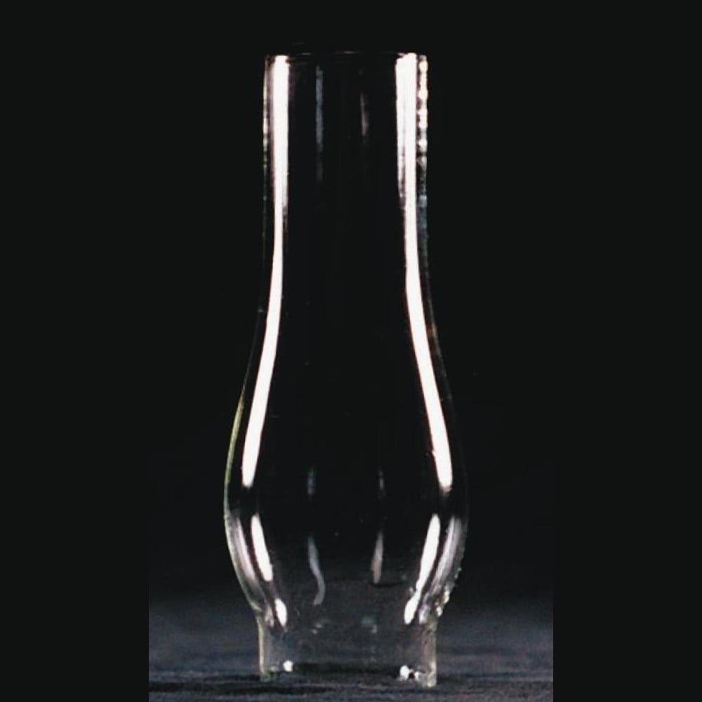 Clear Glass Lamp Chimney, Replacement Hurricane Globe Measures 1 1/4 ...