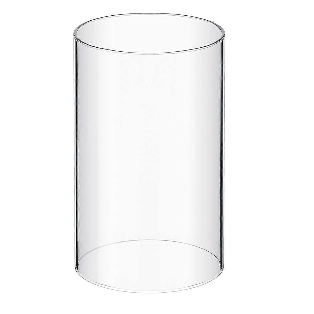 Clear Glass Replacement Shade Hurricane Candleholder Cylinder Sleeve ...