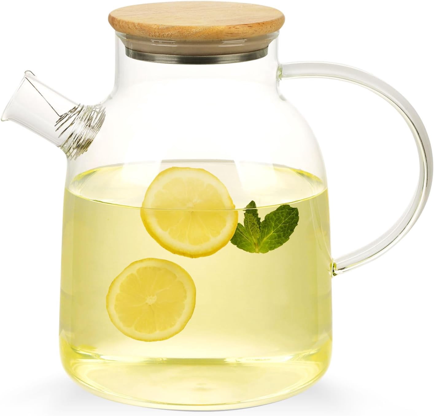 Clear Glass Teapot Glass Pots for Cooking Stove Clear Teapots with ...