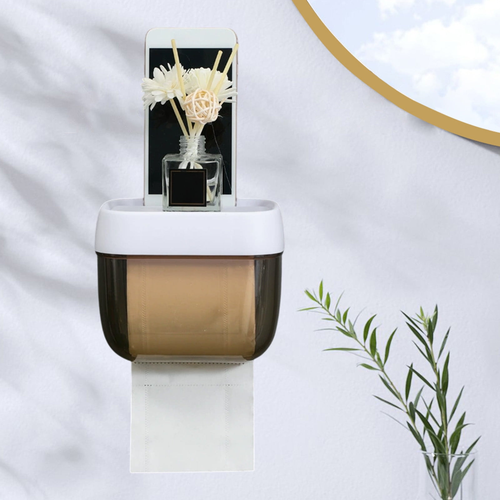 Clear Glass Tissue Box Scandinavian Style Transparent Lid,Multiple ...