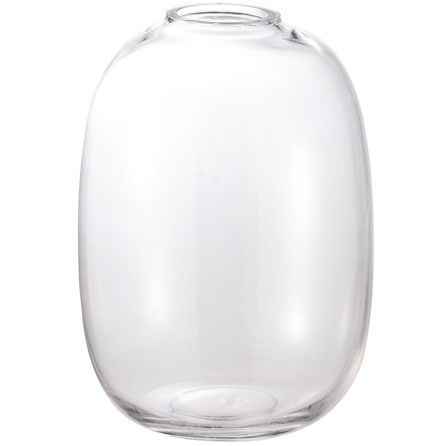 Porpan 11.8 Inches Wedding Modern Clear Glass Tall Flower Vase ...