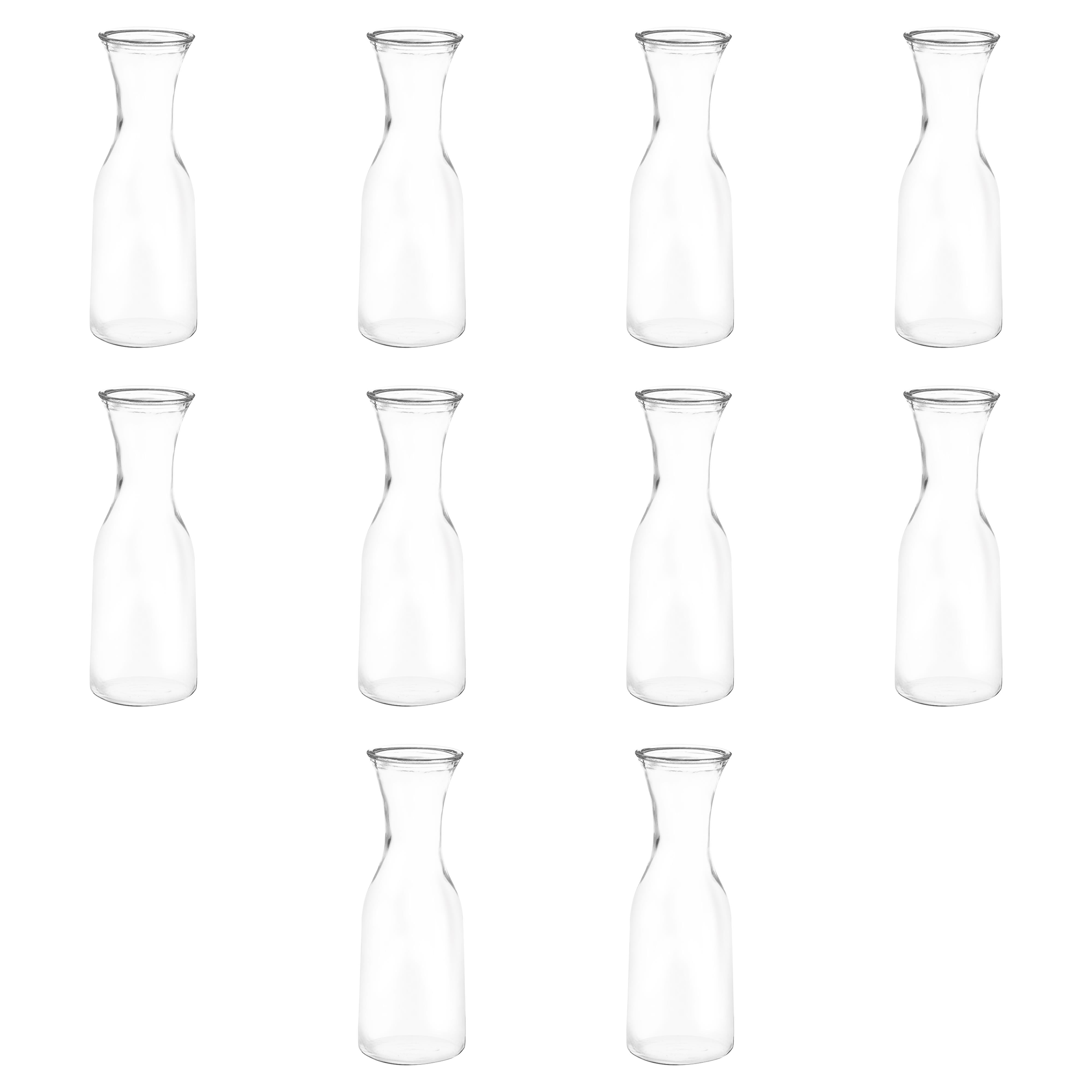 Customer reviews for Clear Glass Water Carafes 34 oz. Set of 10, Bulk ...
