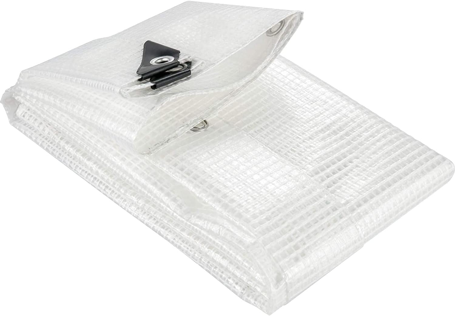 Clear Greenhouse Heavy Duty tarp 14 Mil Clear Waterproof Cover 10 Year ...