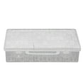 Clear Grid Plastic Jewelry Storage Box, DIY Display Case for Beads ...