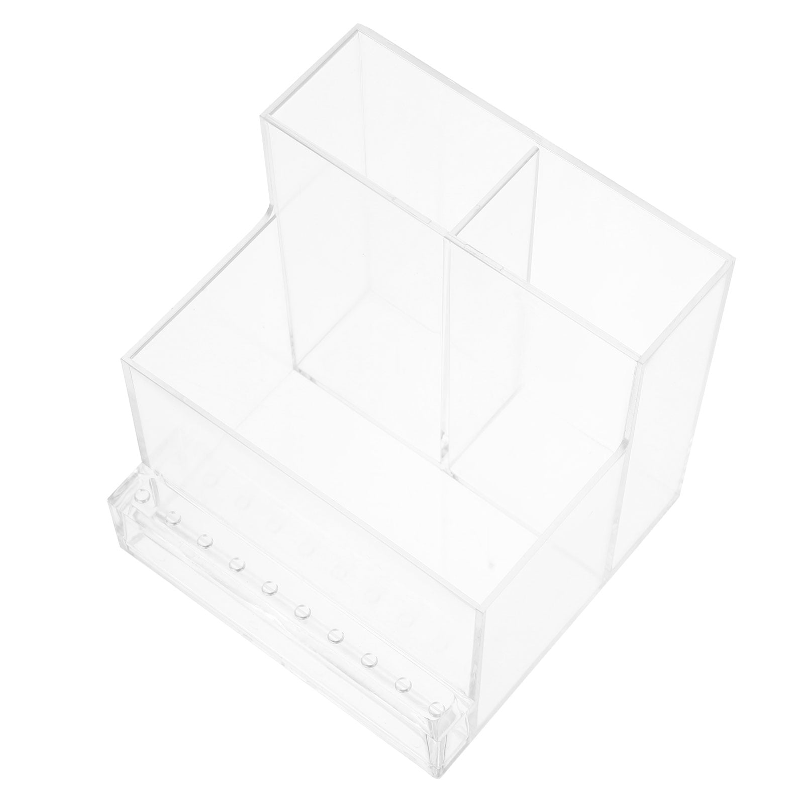 Clear Grinding Head Storage Box Convenient Makeup Organizer Durable ...