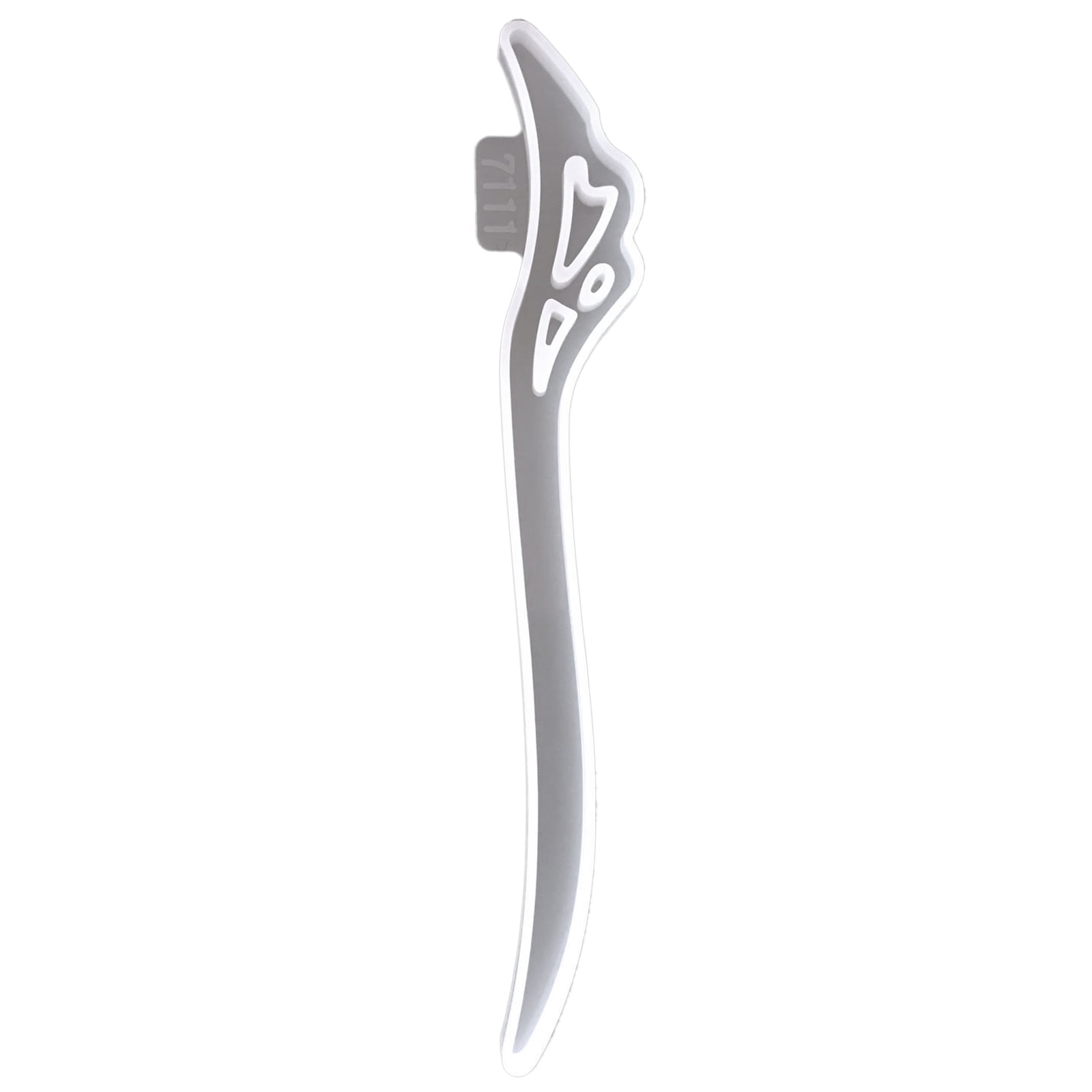 Clear Hairpin Molds Hair Stick Silicone Molds Headdress Hair Pin Epoxy ...