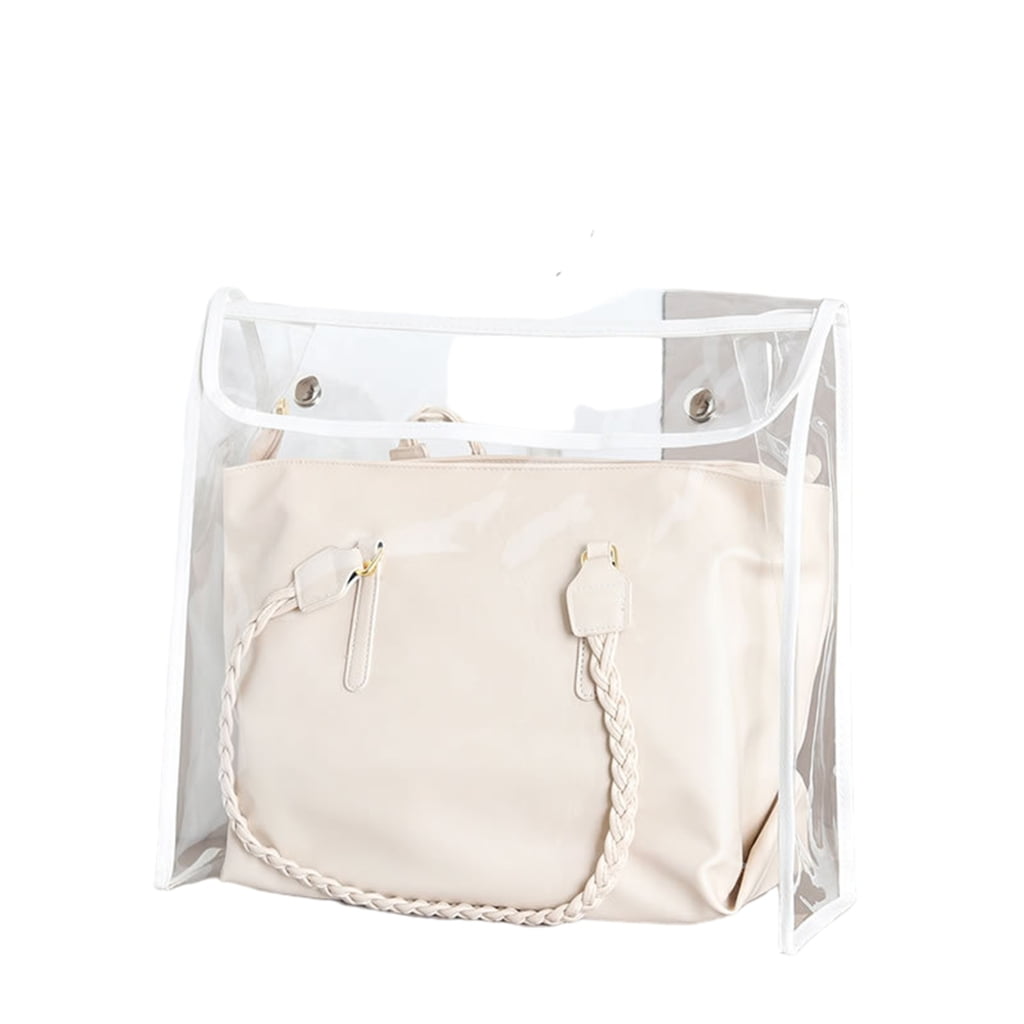 Clear Handbag Dust Cover Bag Dustproof Moistureproof Purse Protector ...