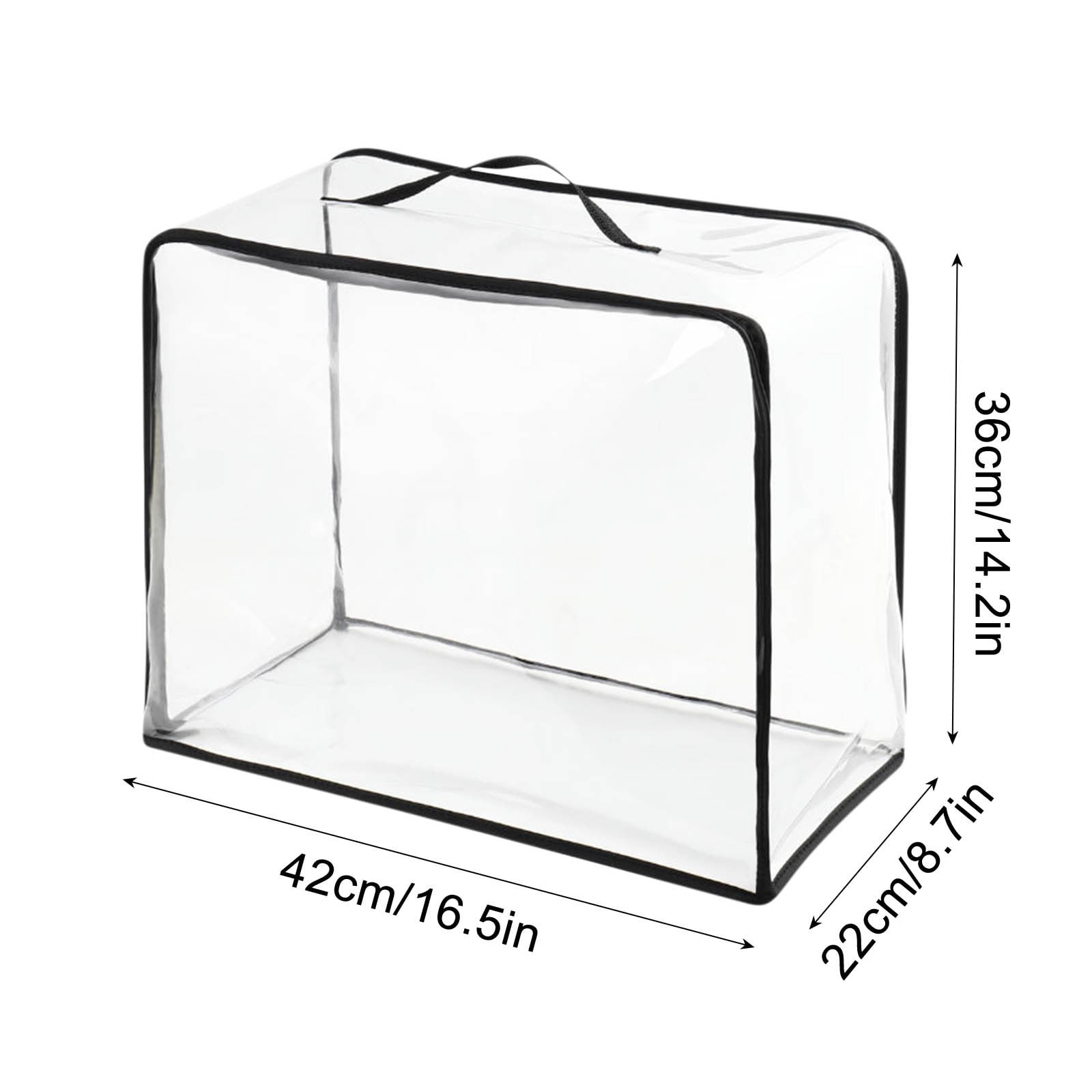 Clear Handbag Storage Organizer, 20x15 Inch Transparent Dustproof Cover ...