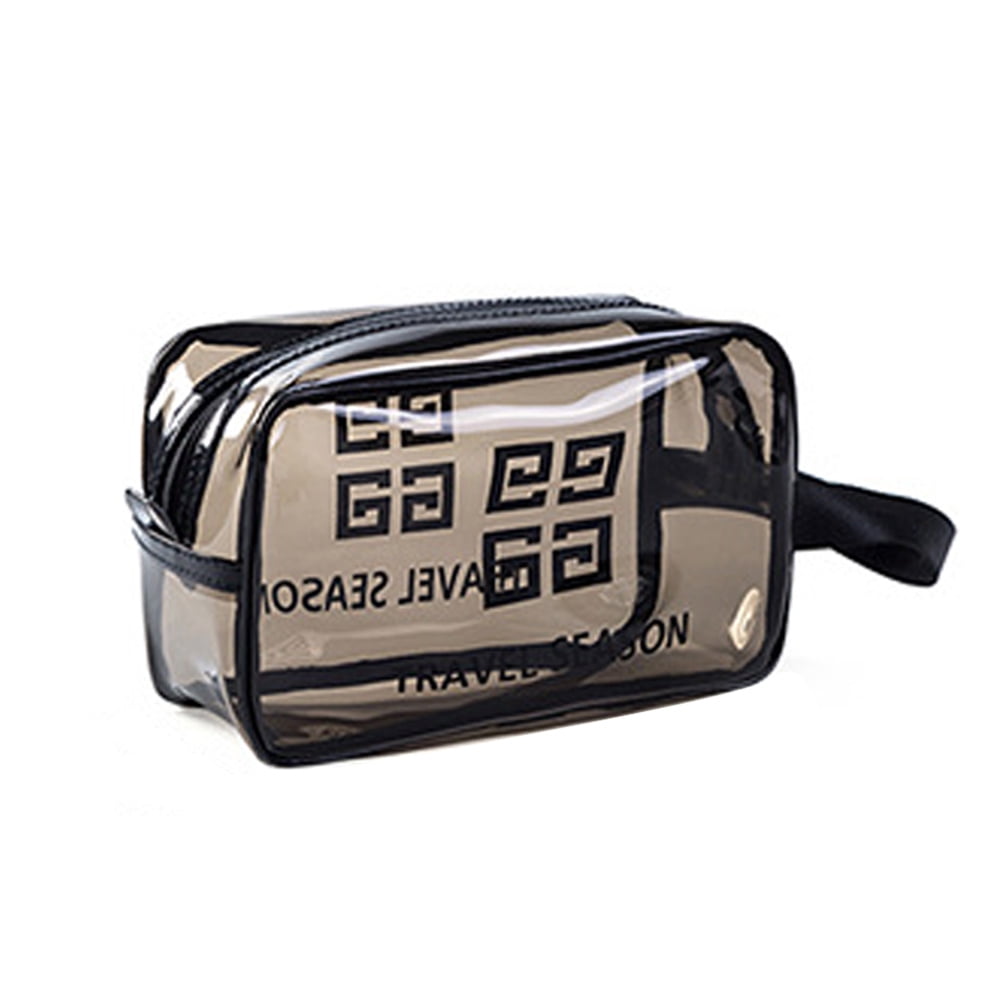 Clear Handbag with Zipper Seal - Small Size | Transparent Purse with ...