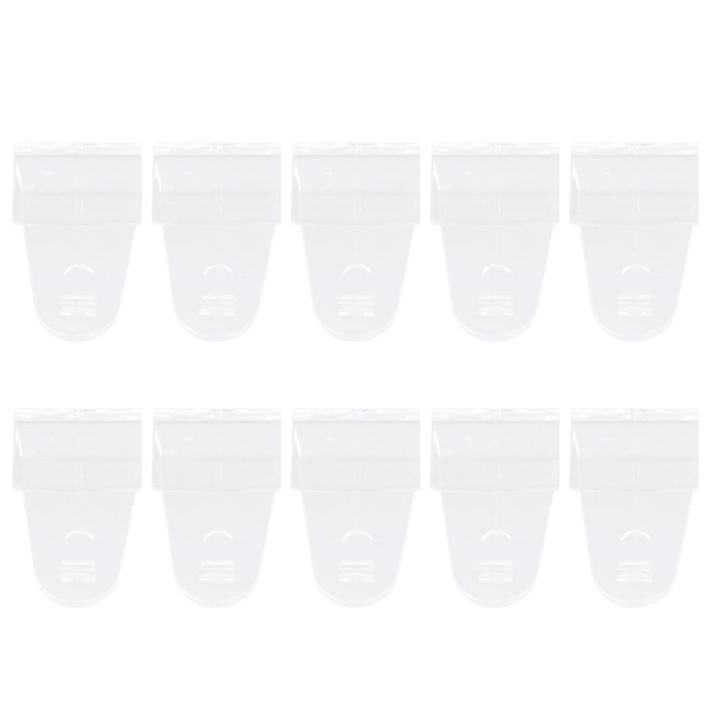 Clear Hangers Hooks Set of 10 for Hanging Decorations on Window and ...