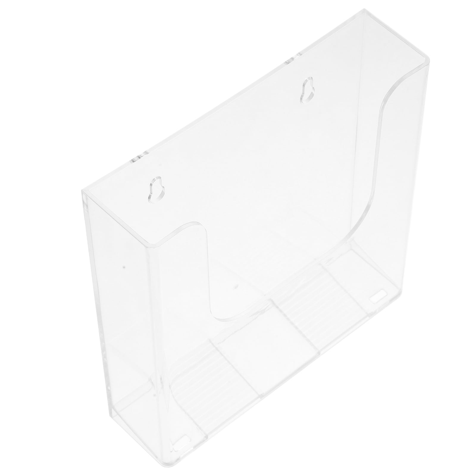 Clear Hanging Magazine Rack Work Desk Folder File Office Transparent ...