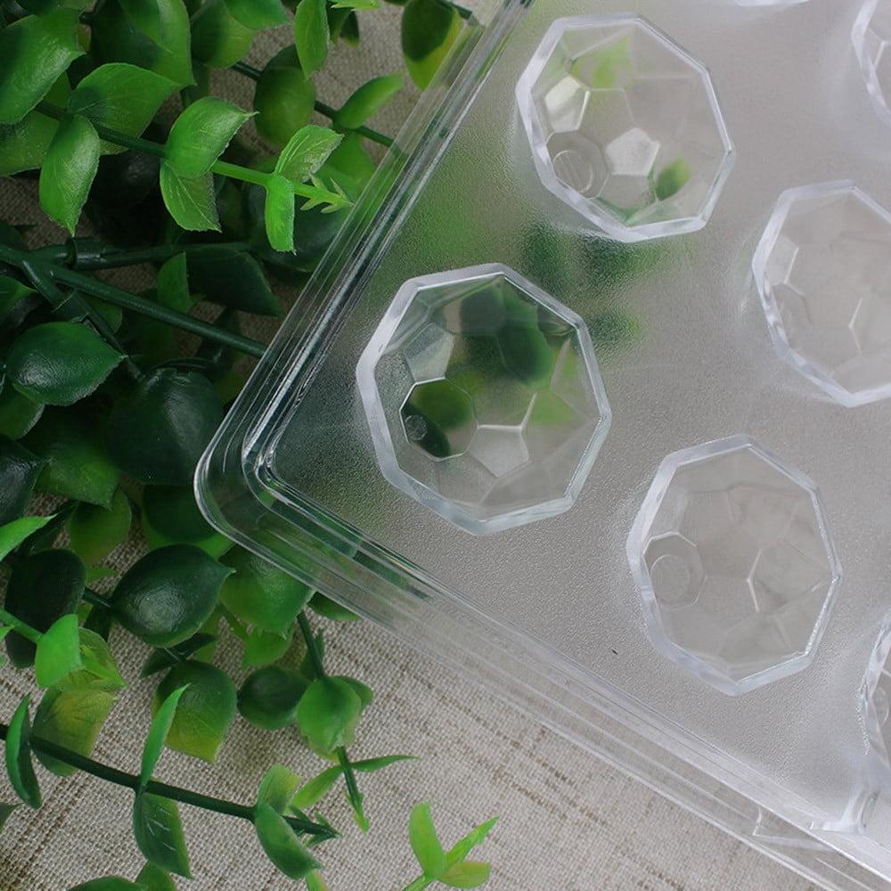 Clear Hard Chocolate Maker Polycarbonate PC DIY 21 Diamond Candy Mold ...