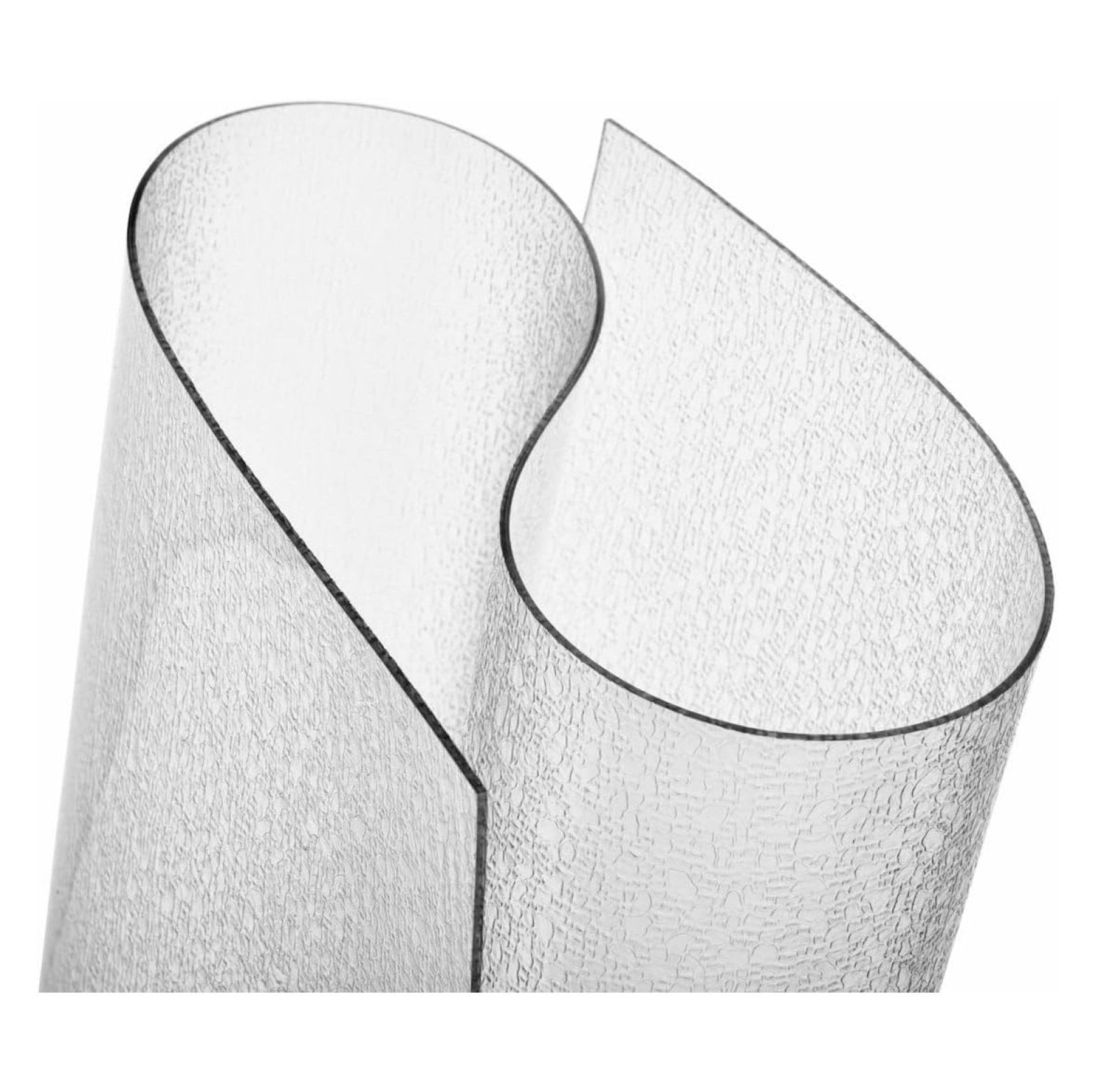 Clear Hard Floor Runner, USA Made, Safe, 27 x 120 Inch, 2mm Thick Clear ...