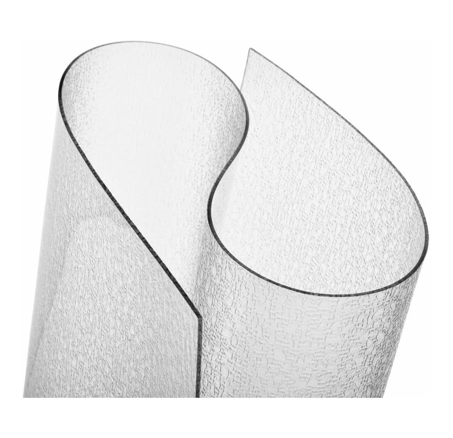 Clear Hard Floor Runner, USA Made, Safe, 30 x 144 Inch, 2mm Thick Clear ...