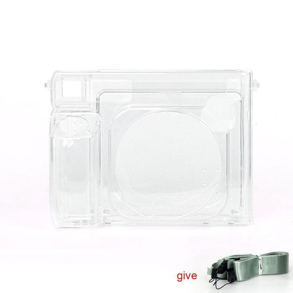 Clear Hard Protective Camera Case with Shoulder Strap for Instant ...