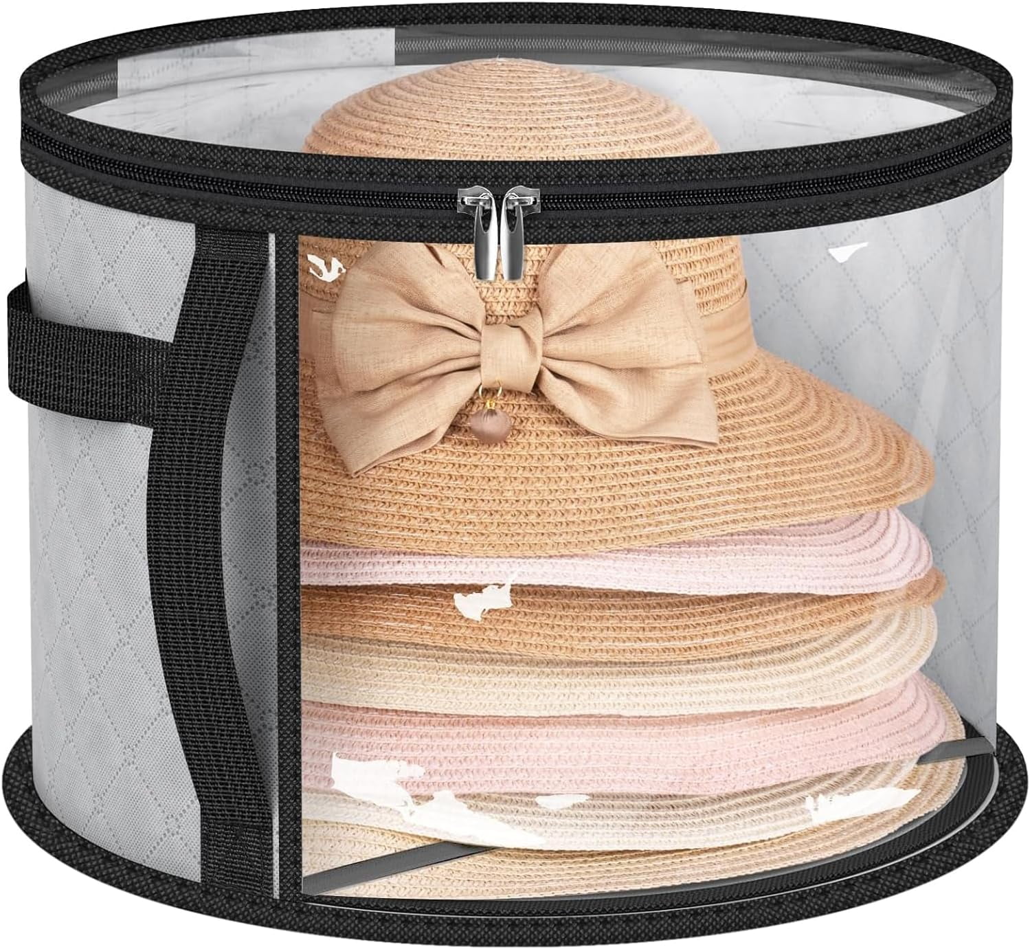 Clear Hat Storage Bags, Baseball Caps Organzier with Carrying Handles ...