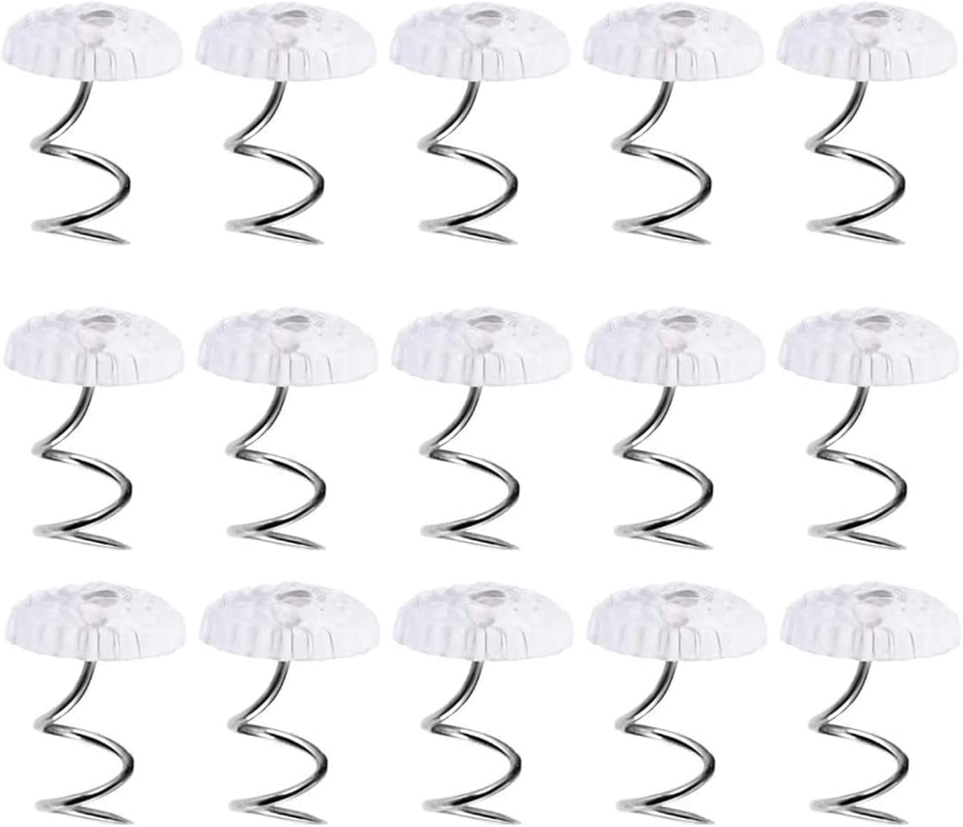 Clear Heads Twist Pins Plastic Head Twist Pins Bed Skirt Pins for ...