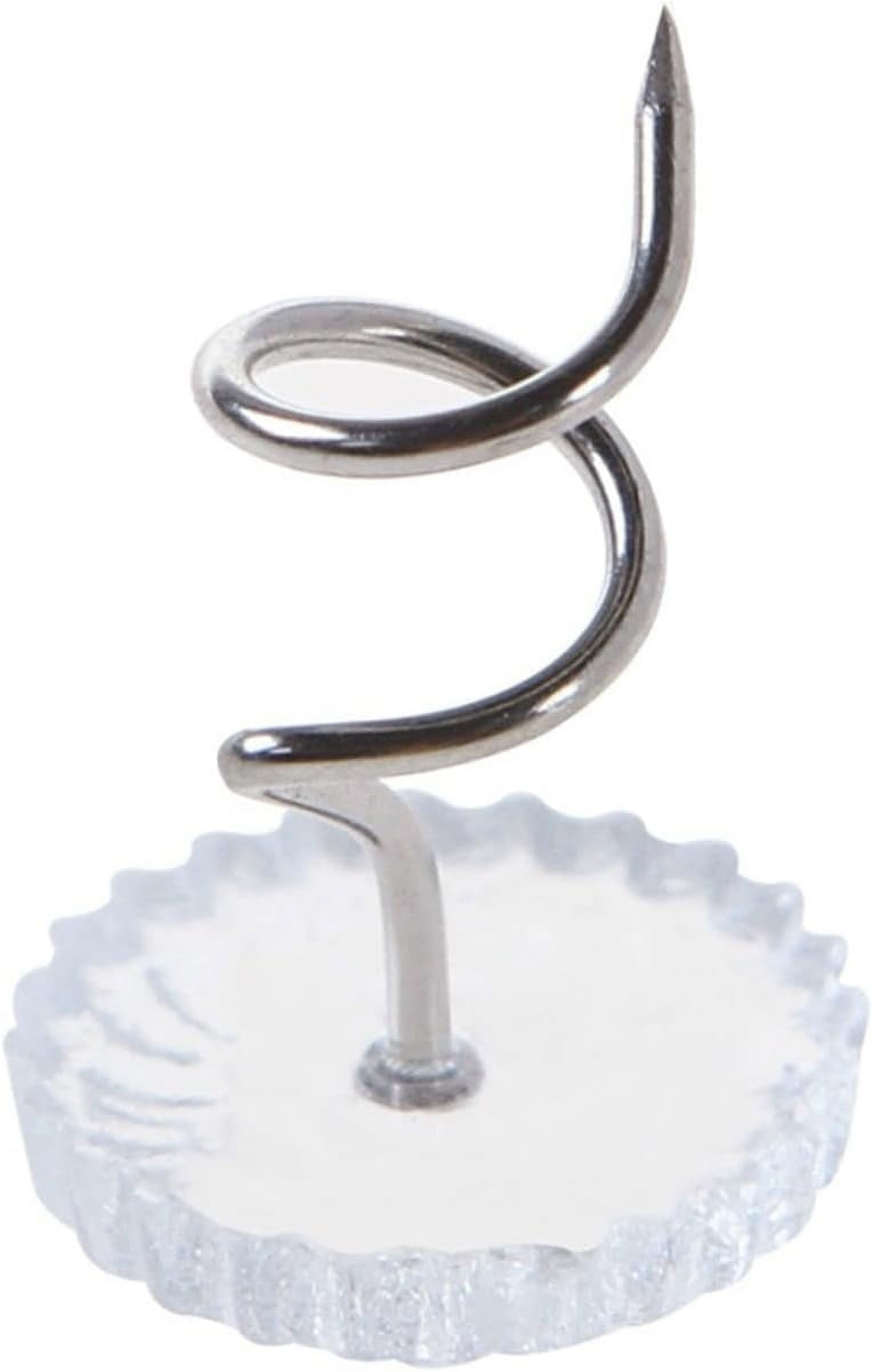 Clear Heads Twist Pins for Upholstery, Slipcovers and Bedskirts, 100 ...