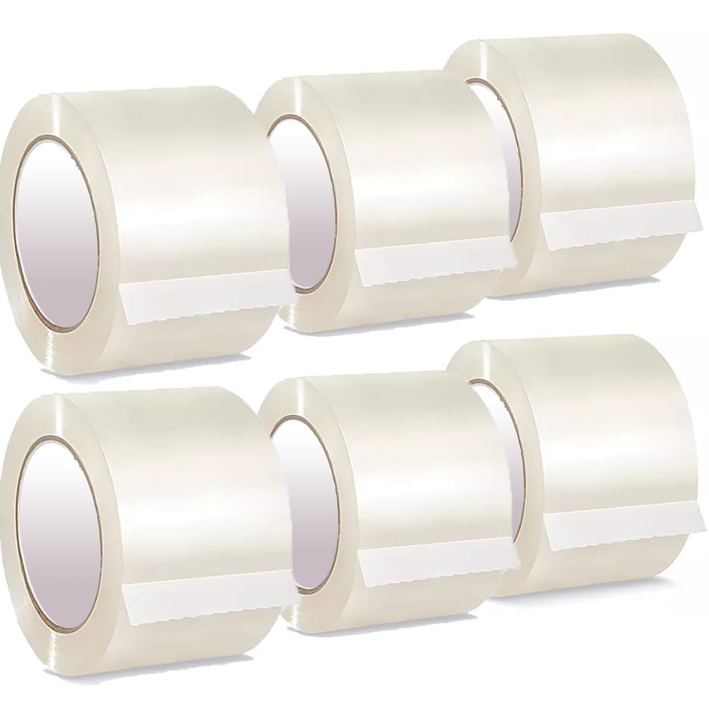 Aviditi Clear Packaging Tape with Dispenser , Moving, Shipping 3" x 110 ...
