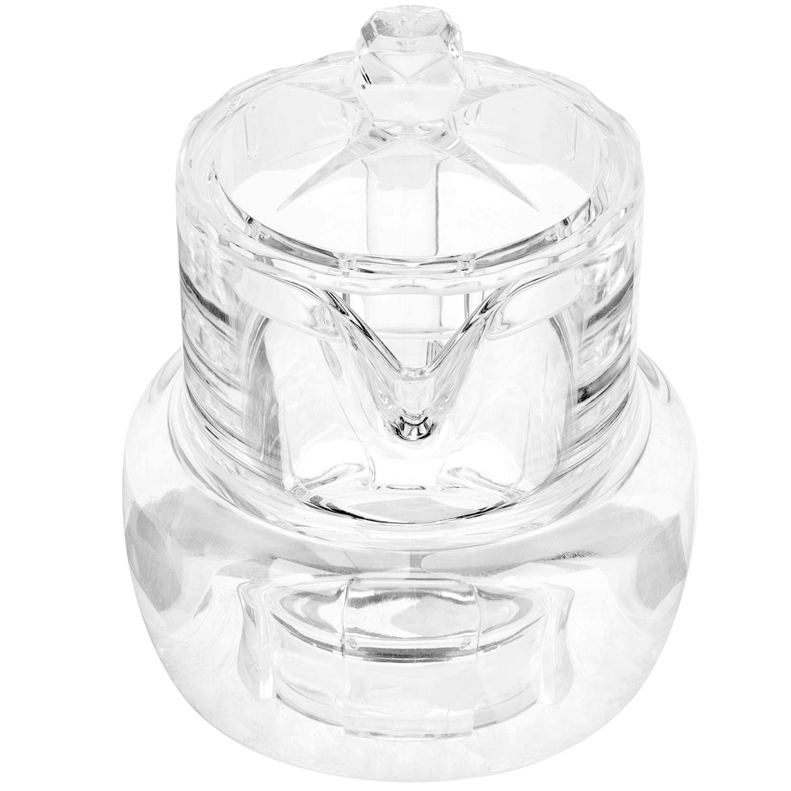 Clear Honey Jar Acrylic Honey Pot Honey Pitcher Lidded Honey Container ...