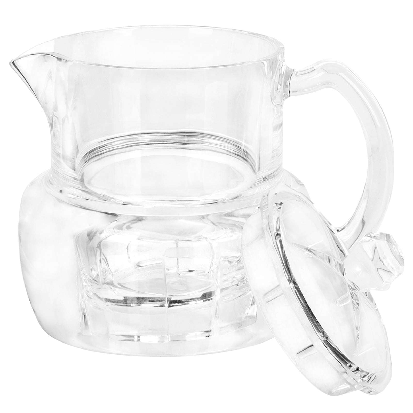 Clear Honey Jar Acrylic Honey Pot Honey Pitcher Lidded Honey Container ...