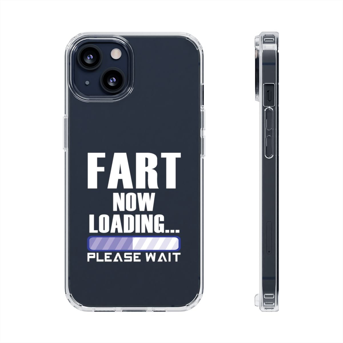 Clear Hybrid Shockproof Case for Apple iPhone 11 - Fart Now Loading ...
