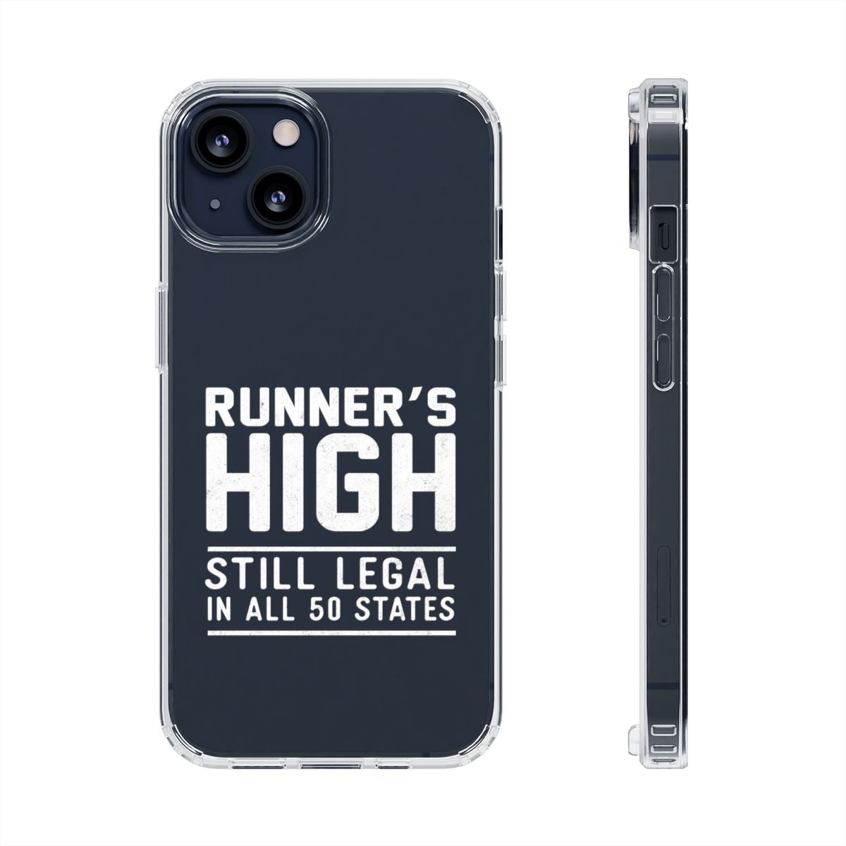 Clear Hybrid Shockproof Case for Apple iPhone 11 - Runners High Legal ...