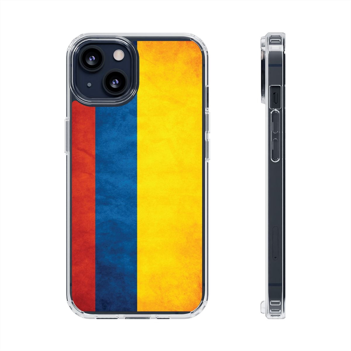 DistinctInk Clear Hybrid Case for Apple iPhone 12 (6.1" Screen) - Show ...