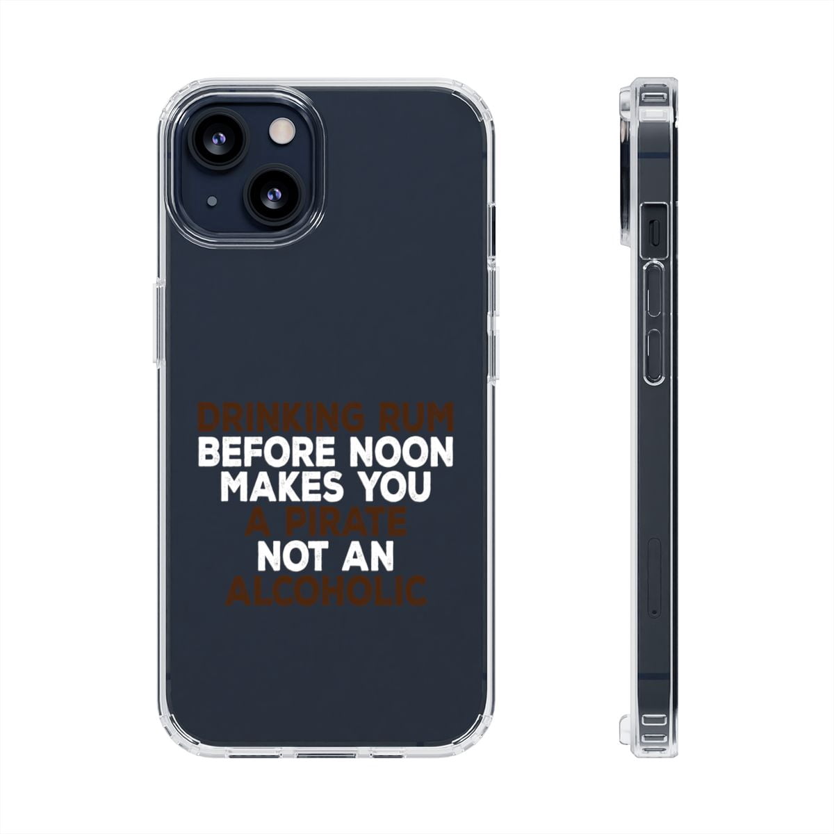 DistinctInk Clear Hybrid Case for Apple iPhone 12 Mini (5.4" Screen ...