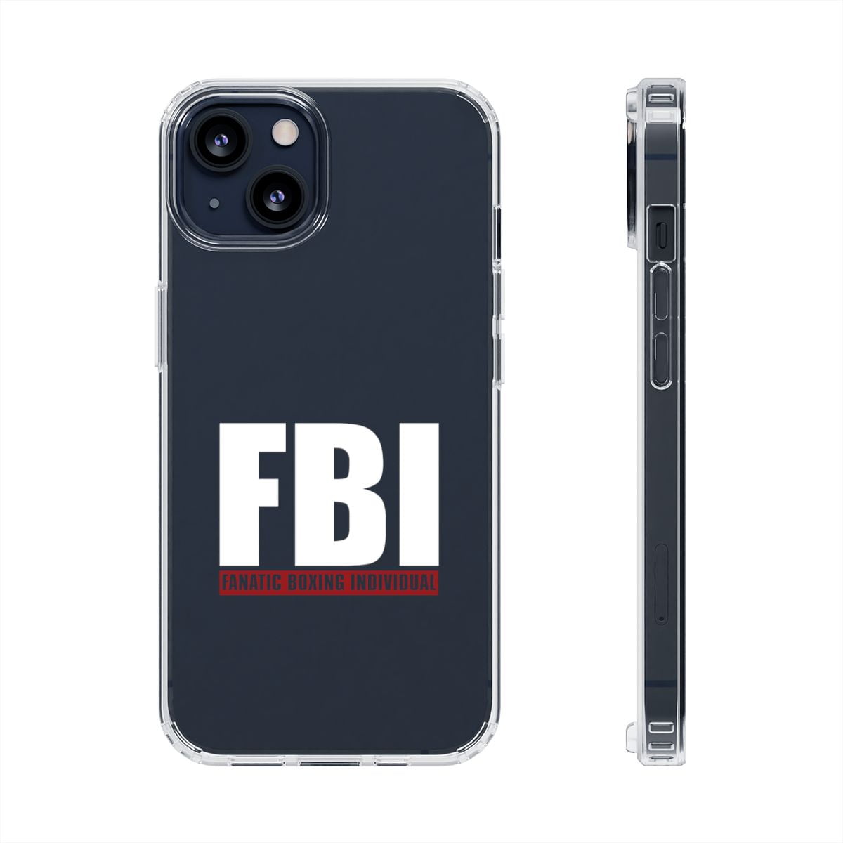 Clear Hybrid Shockproof Case for Apple iPhone 12 MINI - FBI Fanatic ...