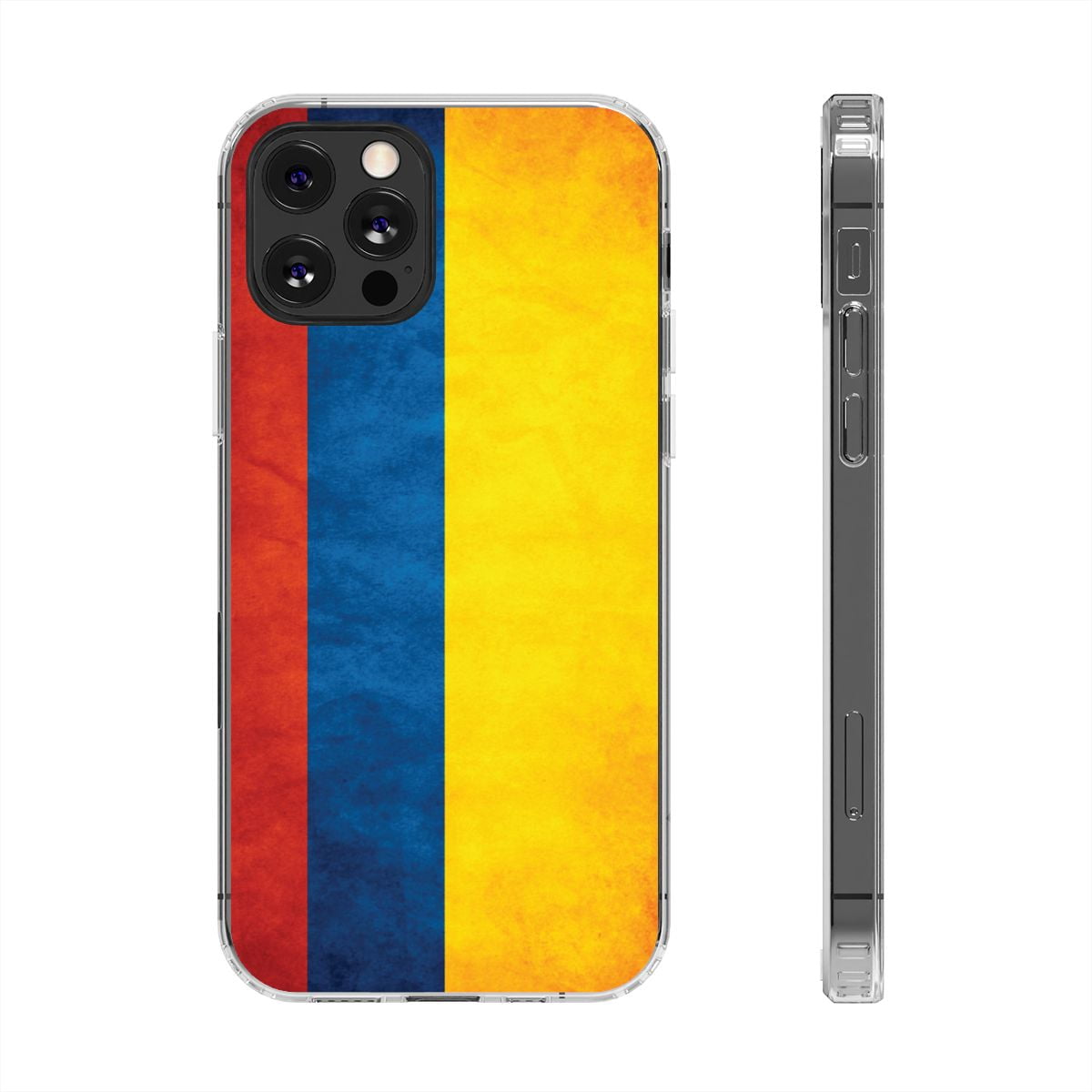 DistinctInk Clear Hybrid Case for Apple iPhone 12 Pro (6.1" Screen ...