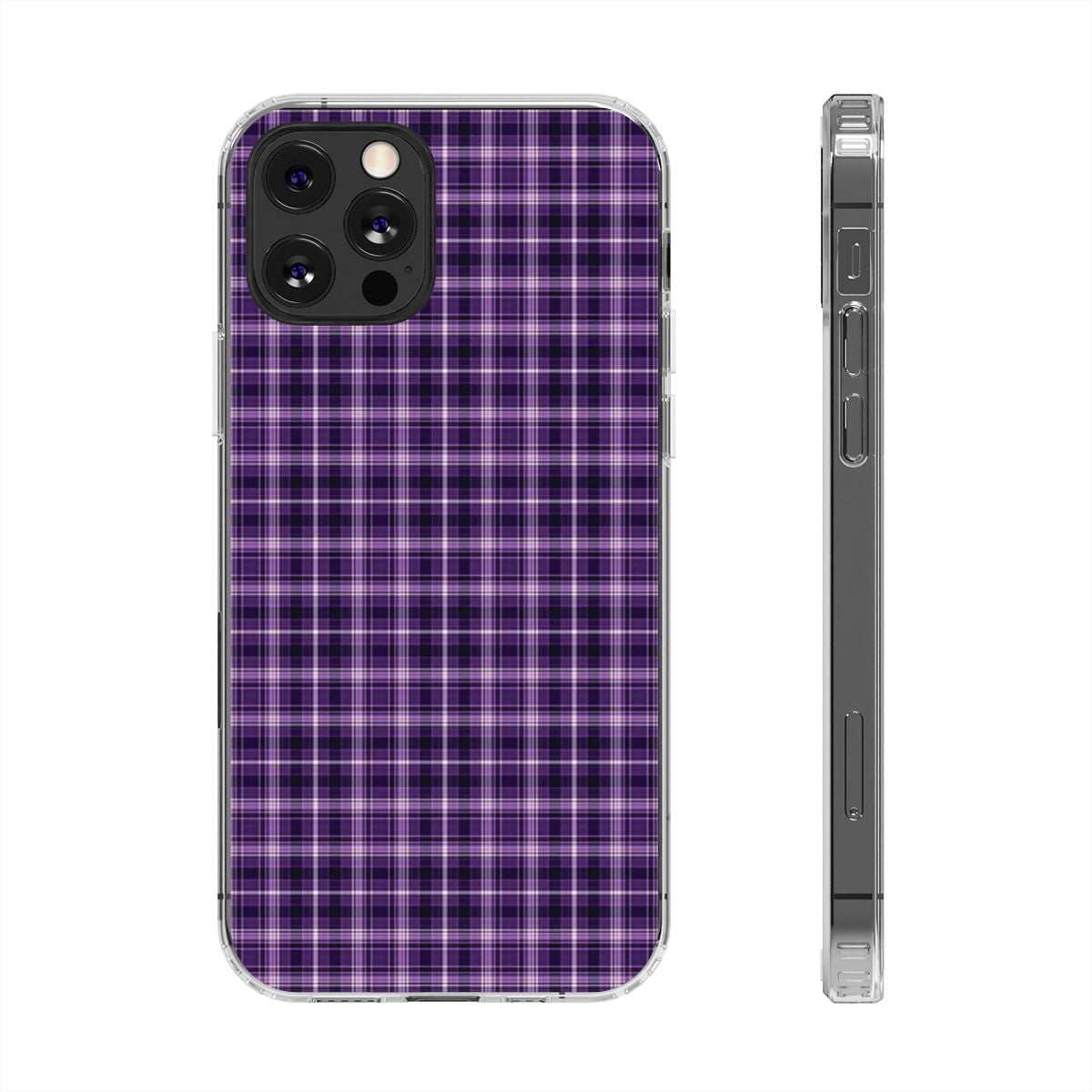 DistinctInk Clear Hybrid Case for Apple iPhone 12 Pro (6.1" Screen ...