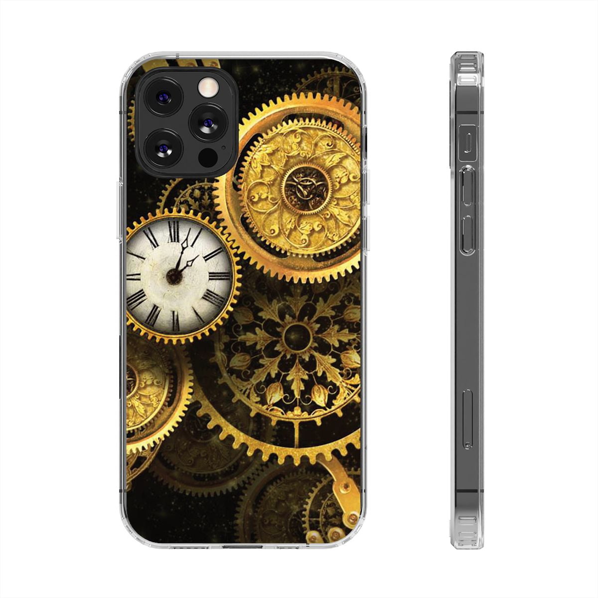 DistinctInk Clear Hybrid Case for Apple iPhone 12 Pro (6.1" Screen ...
