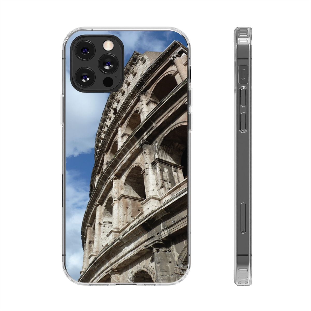 DistinctInk Clear Hybrid Case for Apple iPhone 12 Pro (6.1" Screen ...