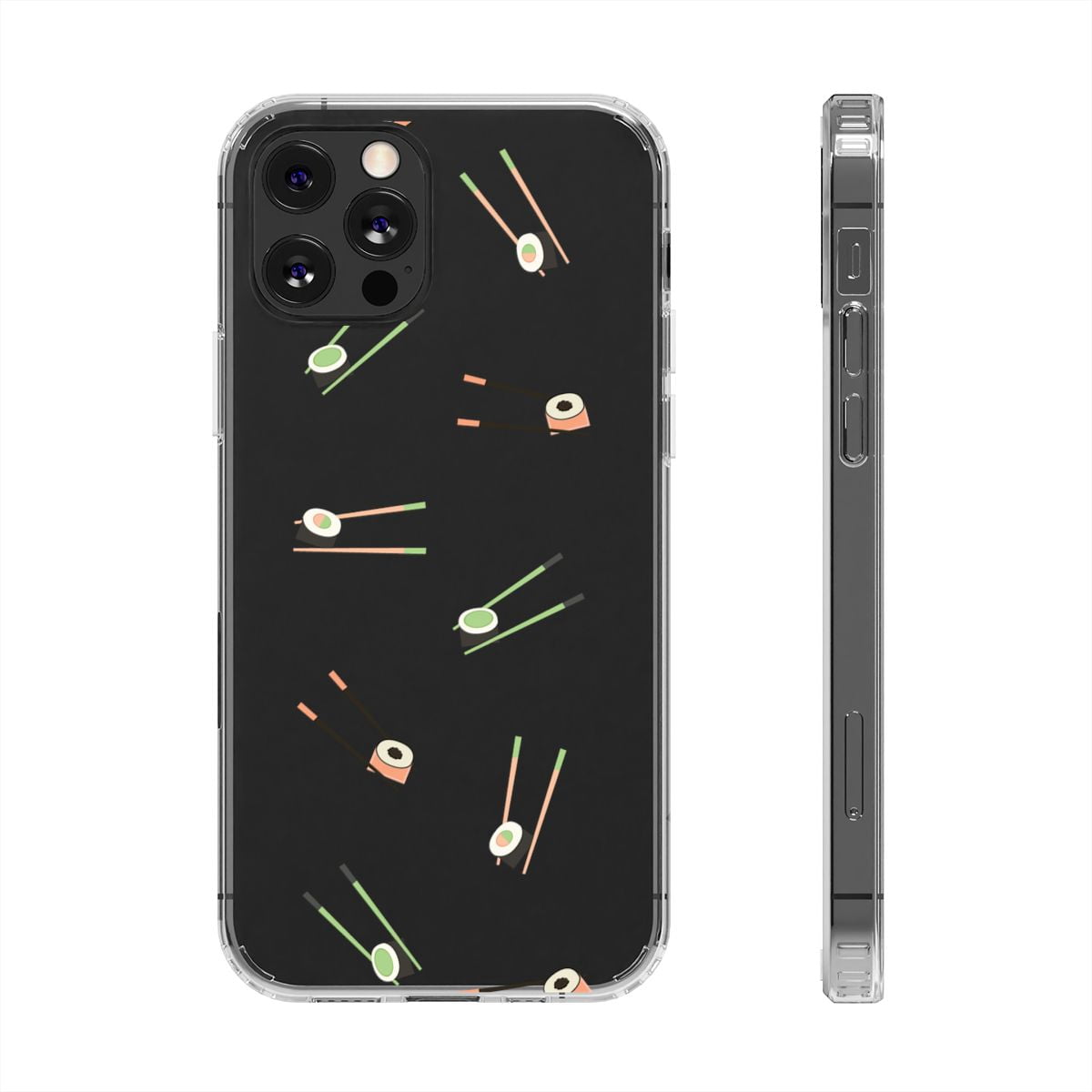 DistinctInk Clear Hybrid Case for Apple iPhone 12 Pro (6.1" Screen ...