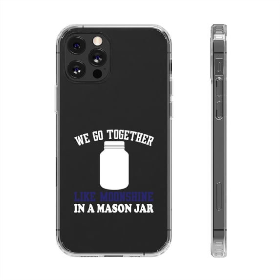 Clear Hybrid Shockproof Case for Apple iPhone 12 PRO - We Go Together ...