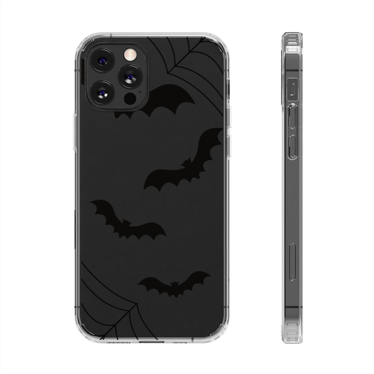 DistinctInk Clear Hybrid Case for Apple iPhone 12 Pro Max (6.7" Screen ...